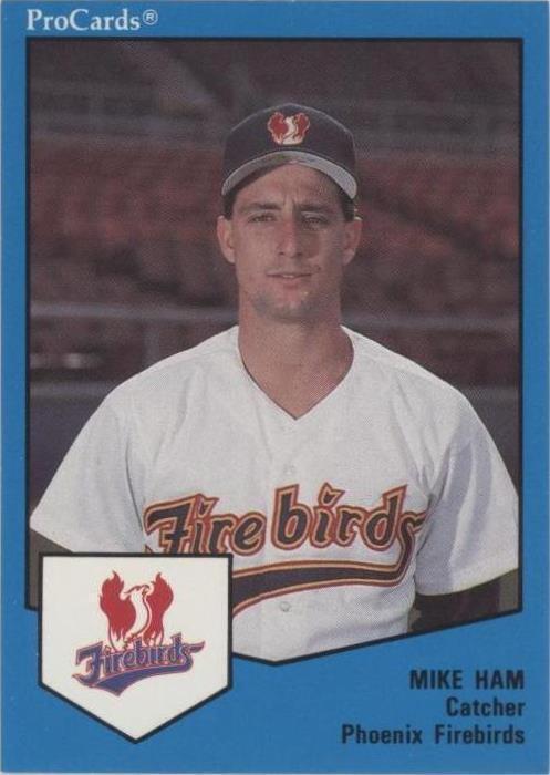 1989 ProCards Minor League Team Sets - Mike Ham #1478 (RC) for sale ...