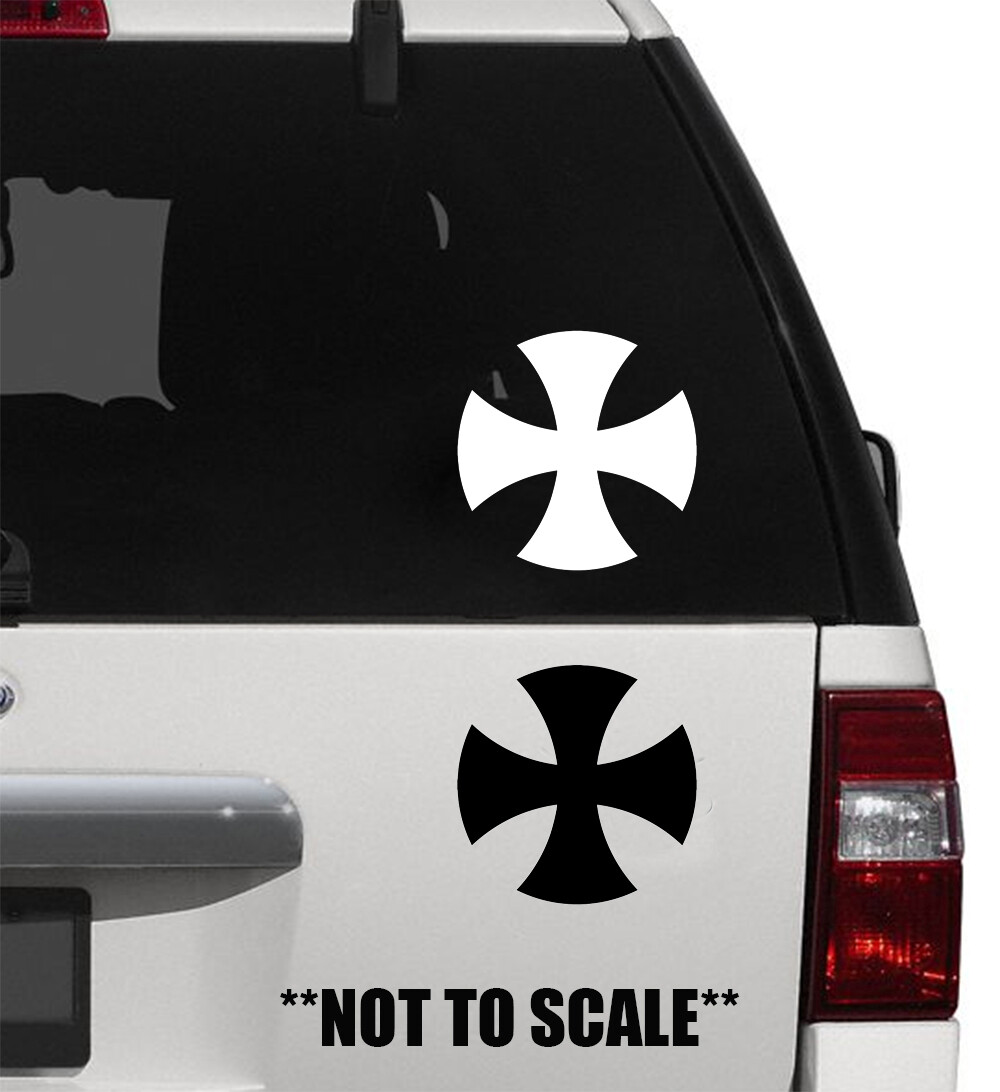 Two (2): Alisee Pattee Cross sticker VINYL DECAL | eBay