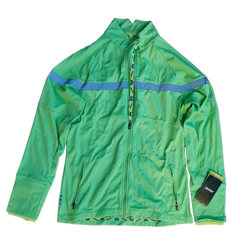 Zoot Womens Ultra Run Nano Softshell Jacket Running Coat Sz M Green ...