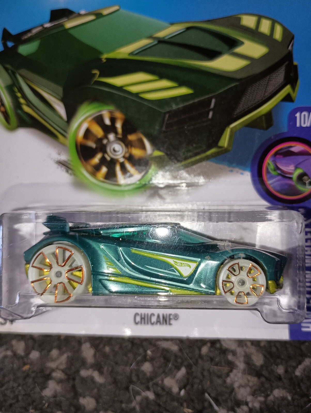 HOT WHEELS 2015 HW GLOW WHEELS CHICANE GREEN PAINT 1:64 SCALE *NEW* | eBay