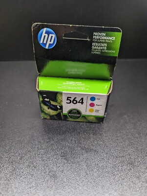 NEW HP 564 Color Combo 3 Pack Ink Cartridge Genuine OEM Original ...