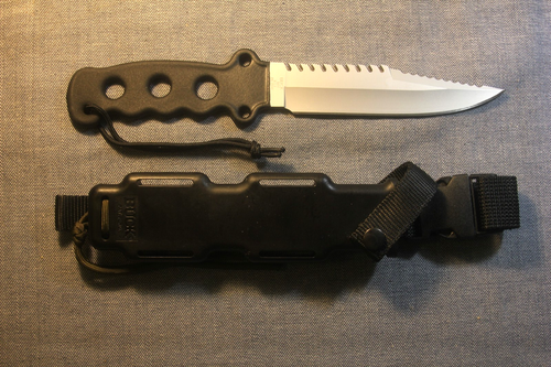 VINTAGE BUCK 185 BUCKMASTER LT WITH SHEATH | eBay