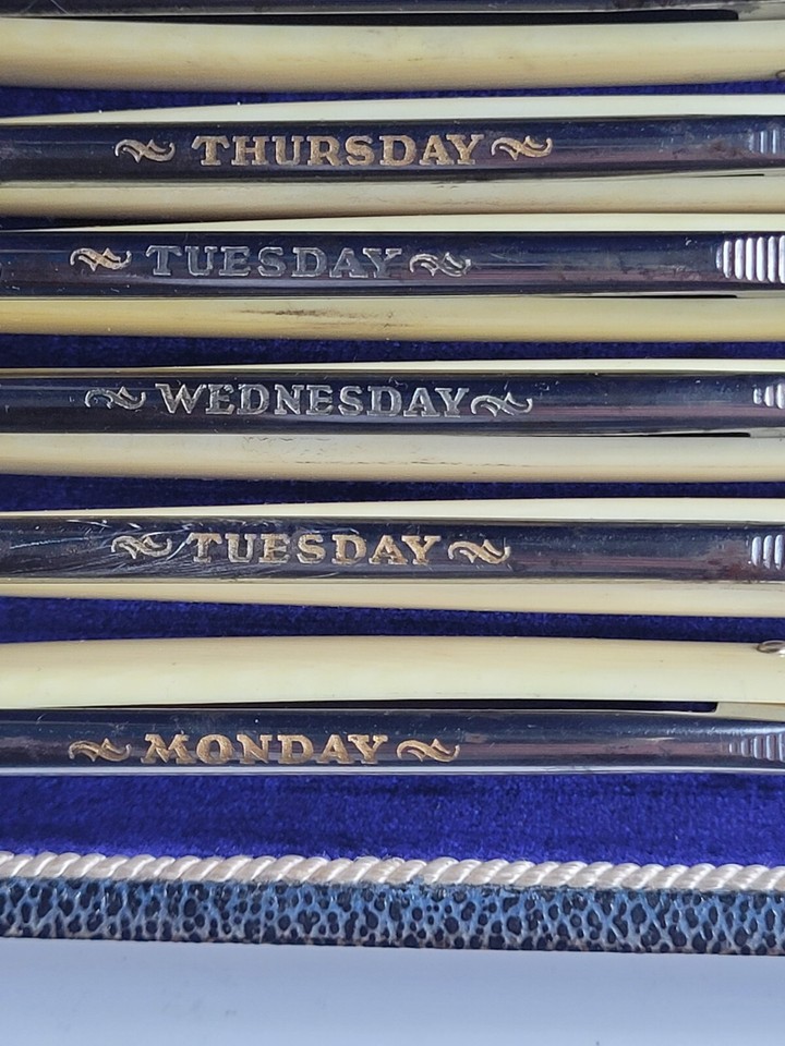 7 day Solingen Straight Razor Set. Excellent condition | eBay