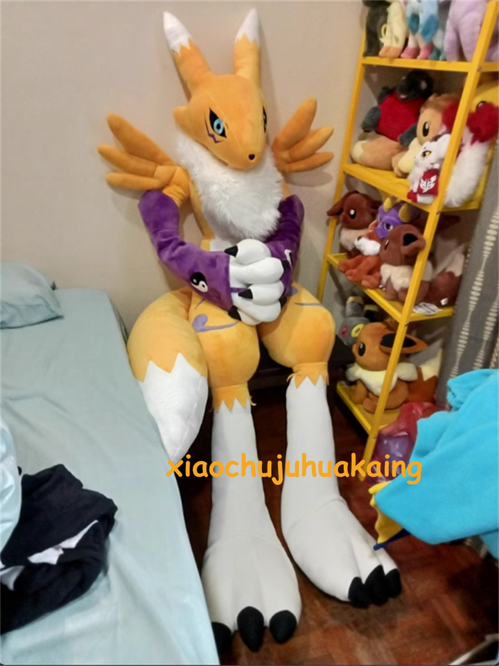 67" Giant Digital Monster Digimon Renamon 170cm Plush Doll Stuffed ...