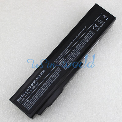 NEW Battery for Asus G50 G51 M50 M60 L50 G60 N61 N43 N52 N53 X55 A32 ...