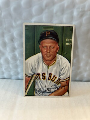 1952 bowman baseball card # 99. Clyde Mc Cullough Ref# 20K | eBay