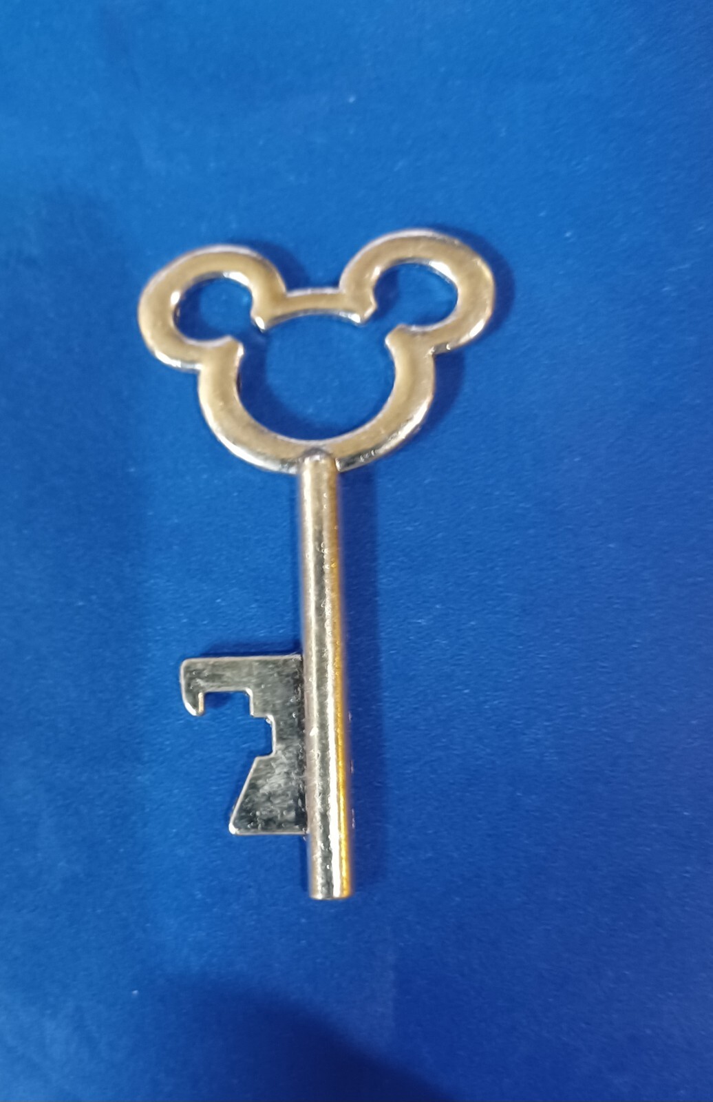 Mickey Mouse Shaped Bottle Opener - Silver Skeleton Key NEW | eBay