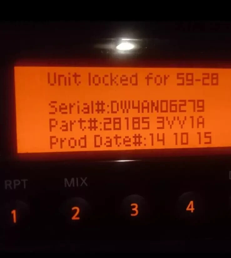 NISSAN RADIO CODE Qashqai Juke Micra Almera Note Navara WITHIN MINUTES ...
