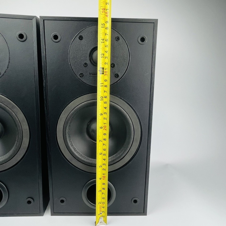 Phase Technology Bookshelf Speakers 3T Pair of 2, Home Theater, TESTED ...