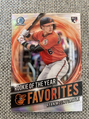 2021 Bowman Chrome “Rookie Of The Year Favorites” Ryan Mountcastle Card ...