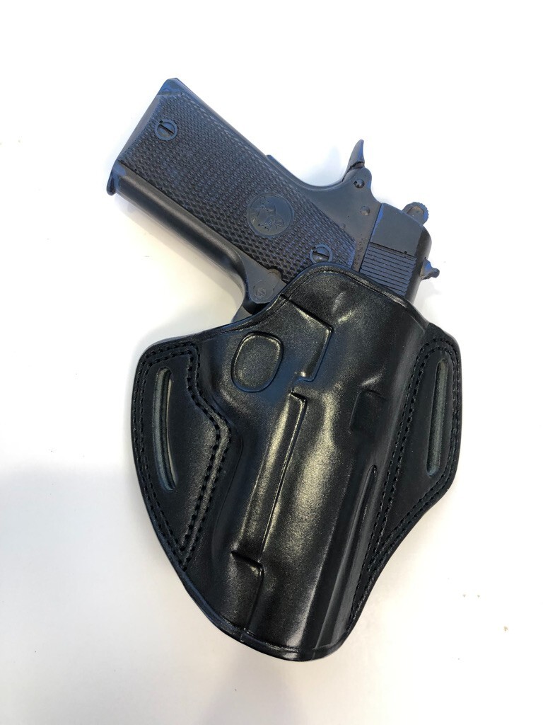 Premium Leather Holster COLT Commander / Kimber 1911 4.25" bbl (# 6091 ...