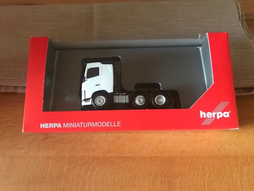 Herpa, Volvo Fh 6x2 Zugmaschine, Blanc No. 308724 Neuf, Emballage D ...