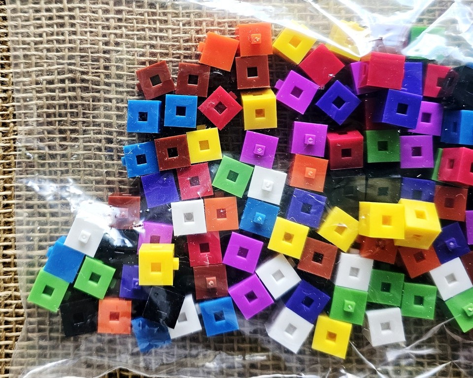 Hand 2 Mind ETA Centimeter Unit Cubes 100pc Math Manipulatives | eBay