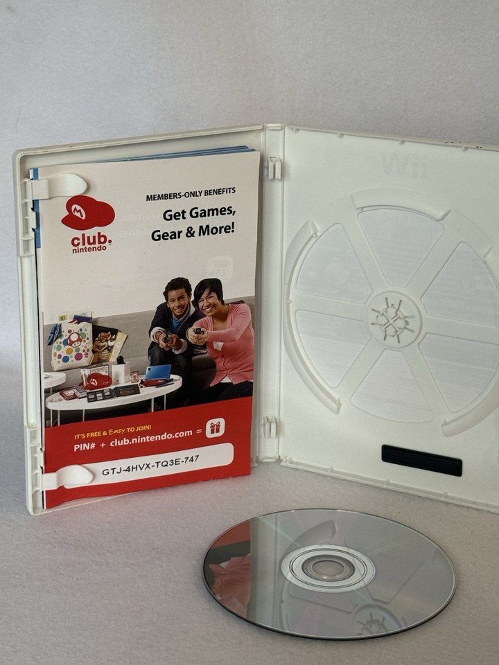 Super Mario Galaxy Wii Complete In Box CIB Nintendo Selects Tested ...