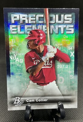 2023 Topps Bowman Platinum Precious Elements #PE-21 Cam Collier - Reds ...