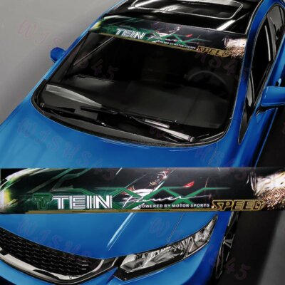 JDM TEIN Super Car Window Windshield UV-Resistant Vinyl Banner Decal ...