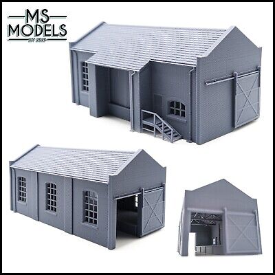 N/TT120/TT100/OO Gauge Scale LNWR Goods Shed Model Railway suits Hornby ...