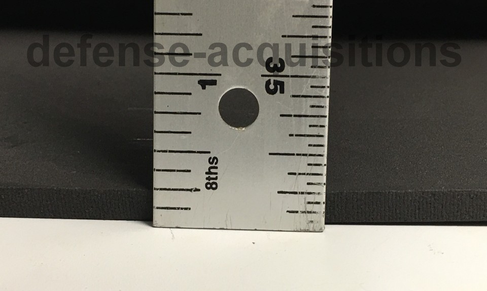 Neoprene Foam Closed Cell Sponge SBR EPDM Foam 1/4" thick x 42" x 12 ...