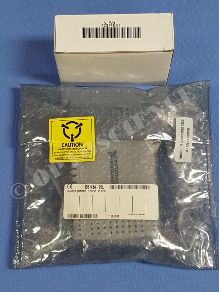 NEW - National Instruments NI Instrument Simulator v2.0 GPIB / RS-232 ...