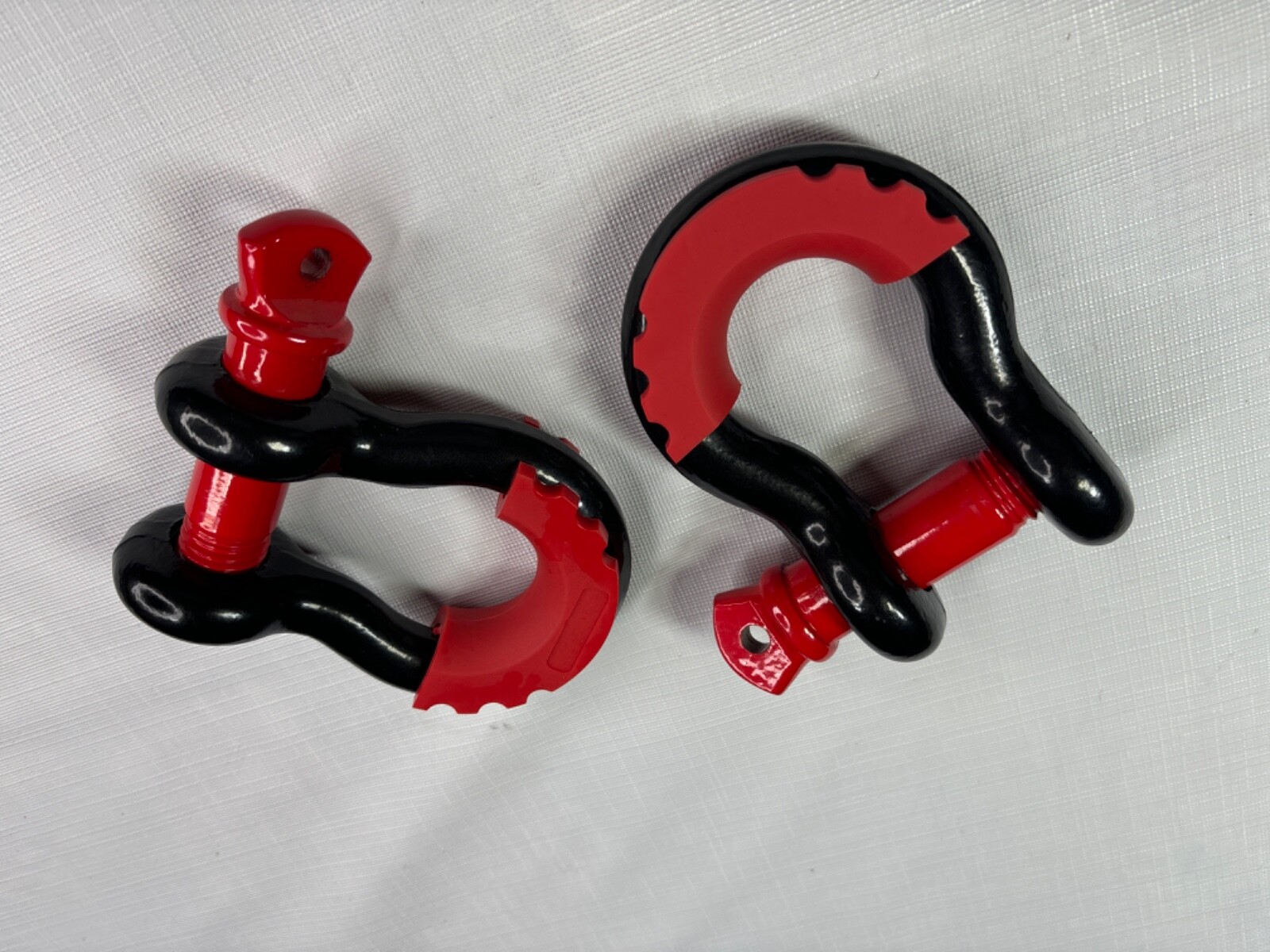 Heavy Duty Synthetic Winch D ring red | eBay