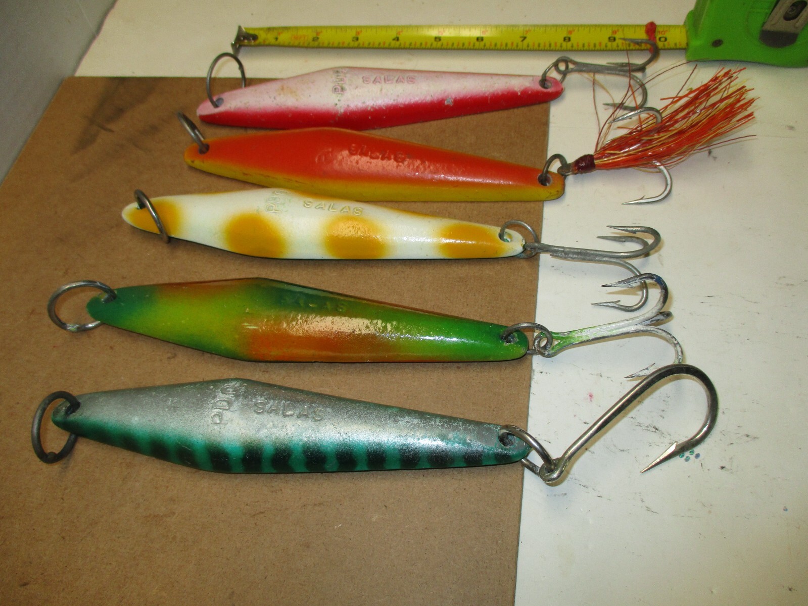 SALAS PDQ HEAVY JIGS SET OF 5 JIGS *** RARE *************** | eBay