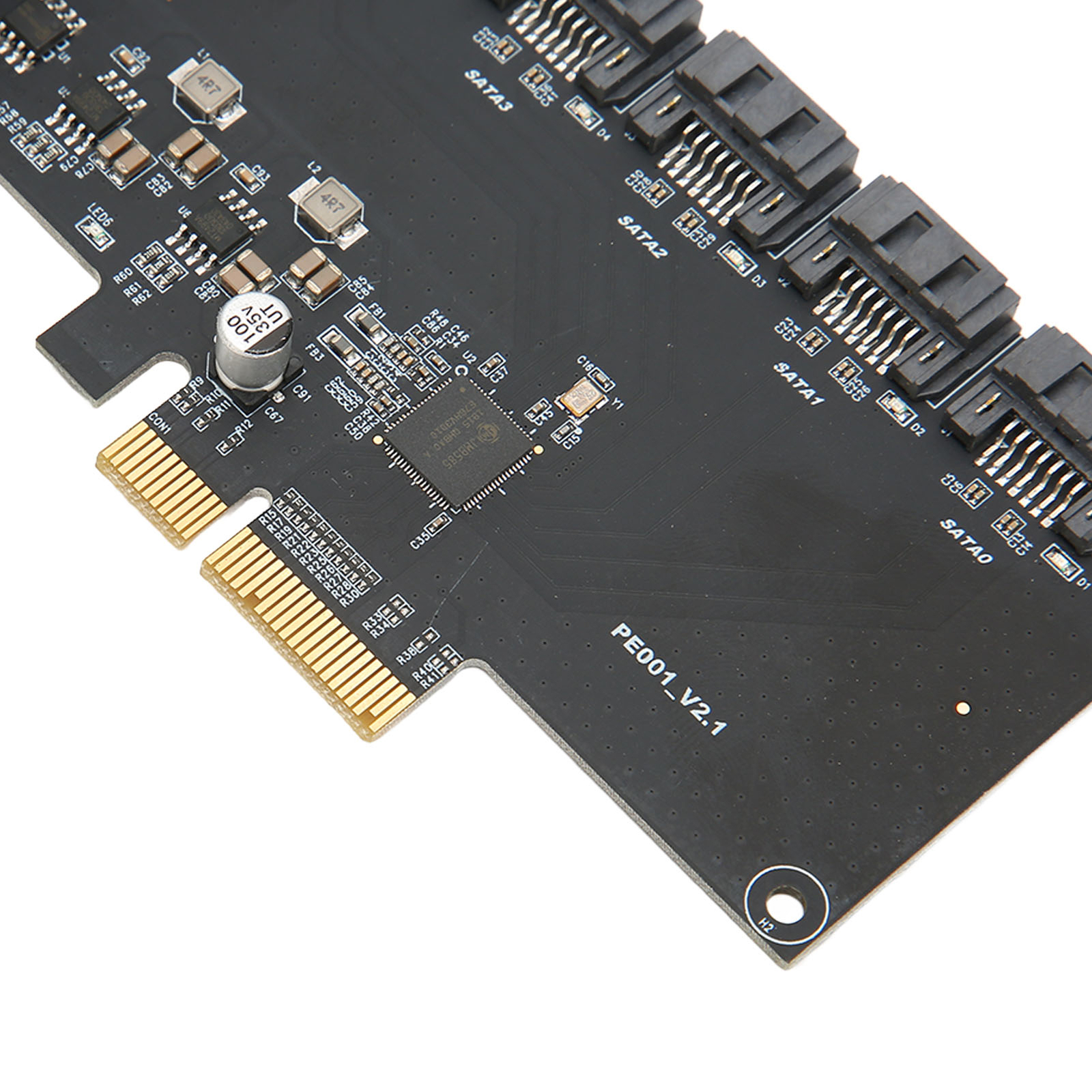 PCIE To 5 Expansion Cards 6Gbps Transfer Rate Plug And Play 5 Port BT5 ...