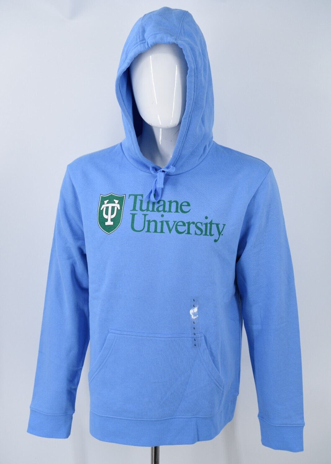 Tulane University Green Wave NWT Fanatics Pullover Logo Hoodie Size ...