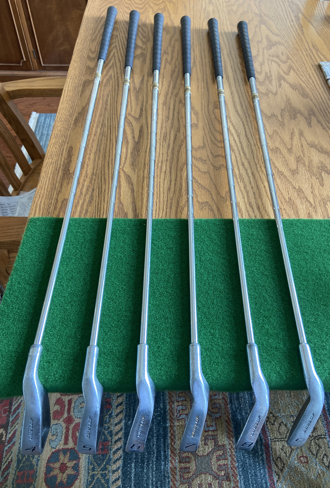 Dunlop Quatro Plus Oversized Iron Set ⛳ (4 thru 9) (6 clubs) Steel ...