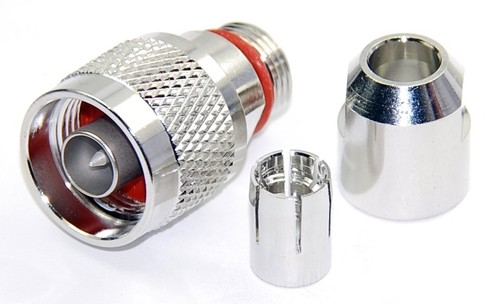 Type N male 1/4" superflex for FSJ1-50 FSJ150 superflexible Heliax RF ...