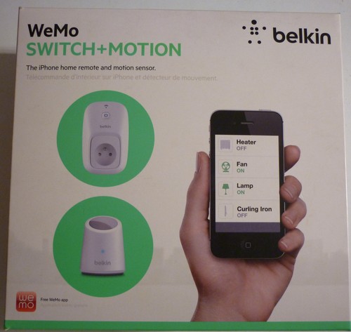 BELKIN Wemo Switch + Motion Sensor NEUF sous blister | eBay