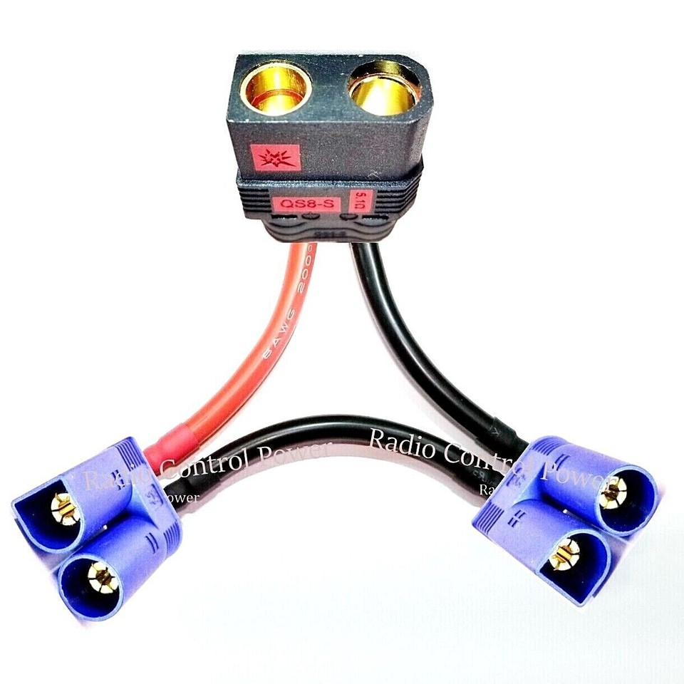 RCP-QS8 FEMALE TO IC5/EC5 MALE ANTI SPARK SERIES HARNESS 8/10 awg ...