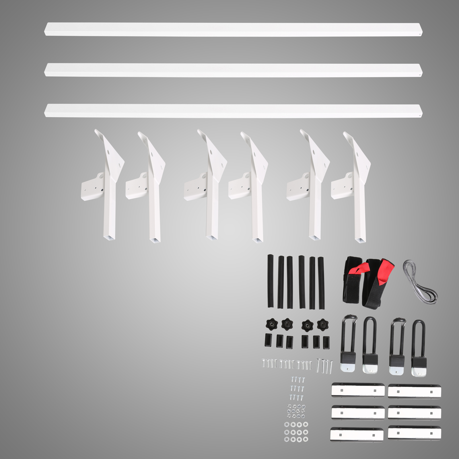 Fullsize Van 3 bar Ladder Roof Rack Steel 750LB Rack For Chevy Express ...