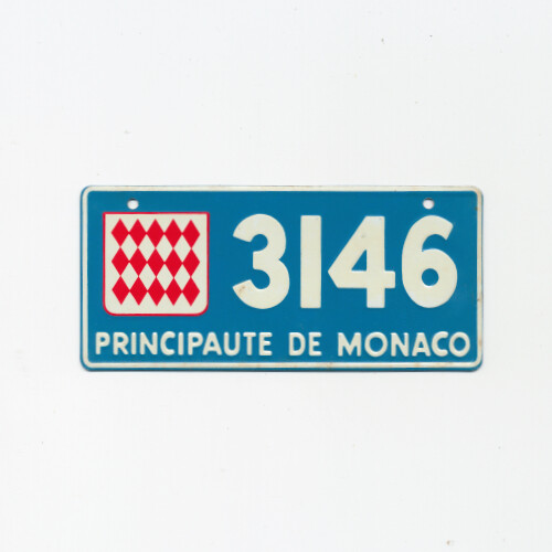 1953 General Mills Wheaties Bicycle Mini License Plates Foreign ...