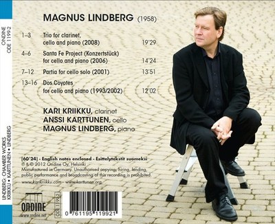 KARI KRIIKKU / ANSSI KARTTUNEN / MAGNUS LINDBERG MAGNUS LINDBERG ...