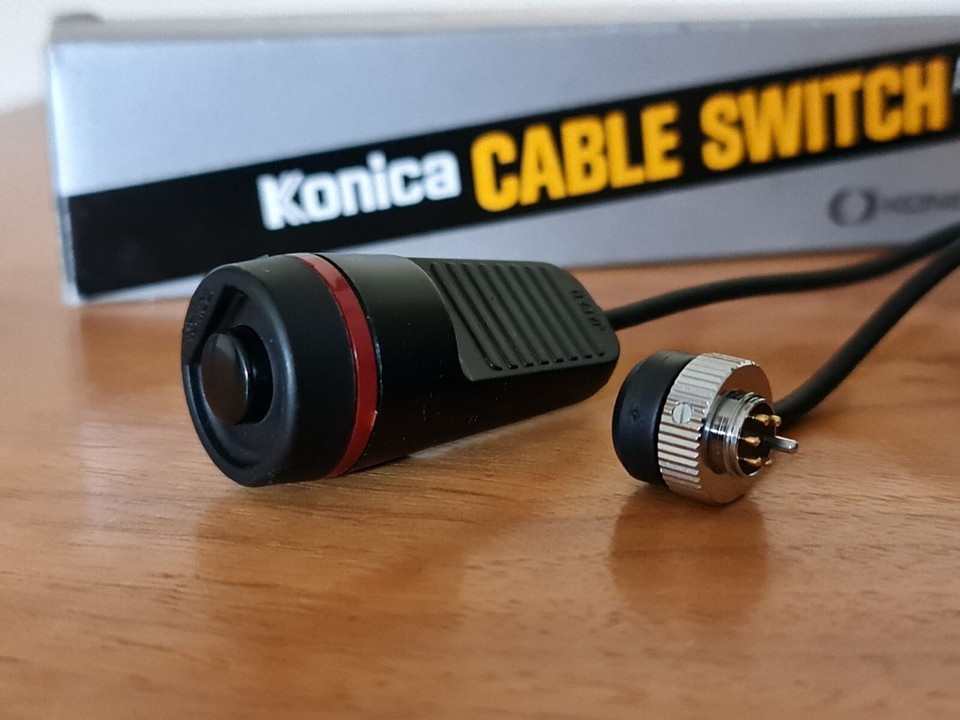 Konica AR Wired Remote Trigger Cable Switch + Instructions Boxed - M799 ...