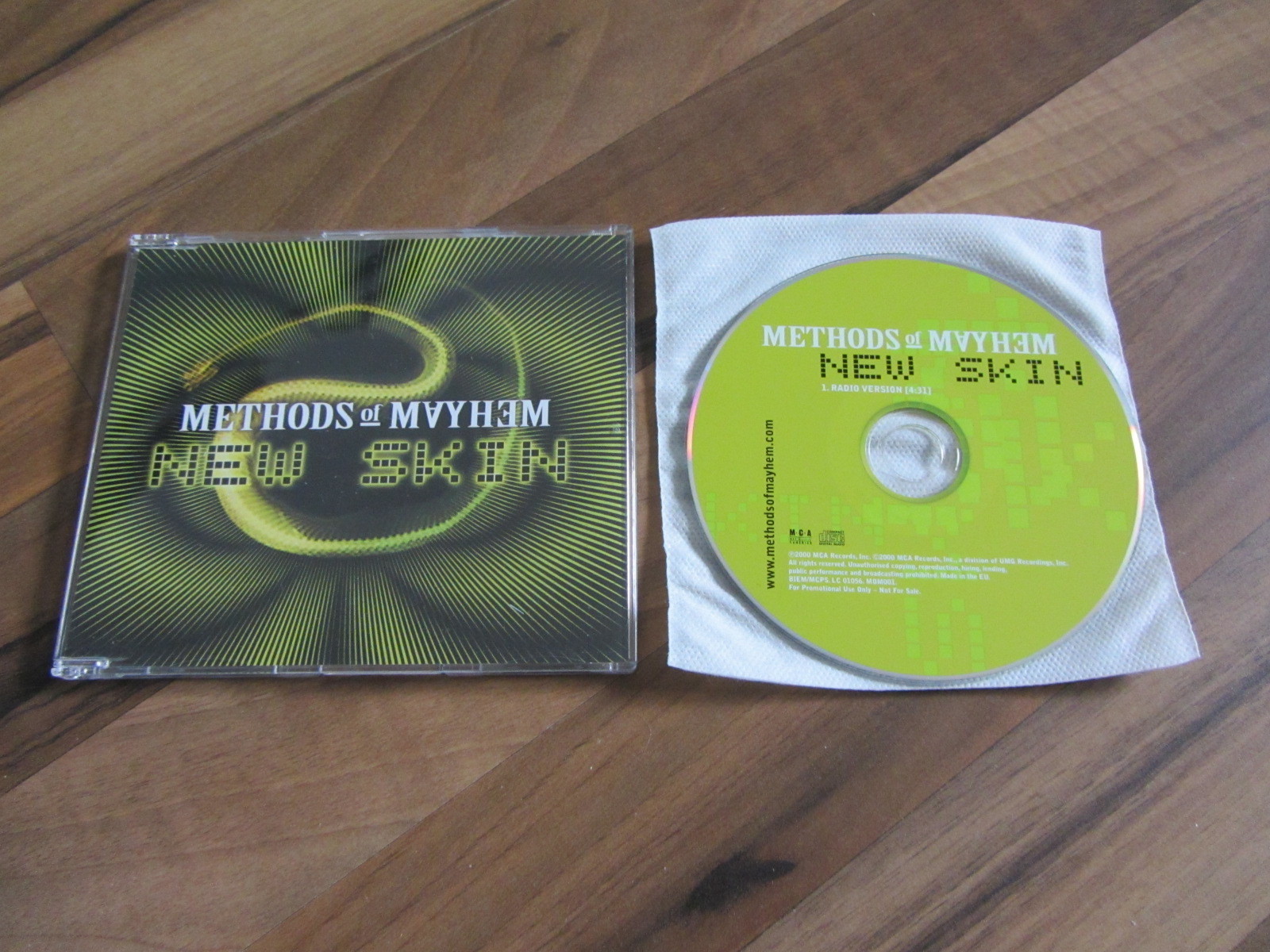 METHODS OF MAYHEM New Skin 2000 EUROPEAN promo collectors CD single | eBay