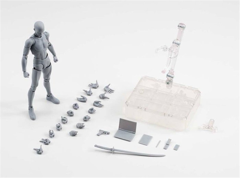 Buy Figma She/he S.H.Figuarts SHF Body kun DX SET PVC Body-Chan DX ...