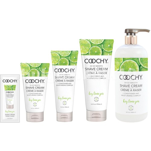 Coochy Rash Free Moisturizing Shave Cream ~ Key Lime Pie - Choose Size ...