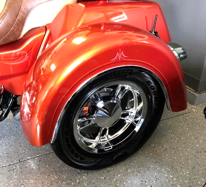 Harley-Davidson Freewheeler Chrome Wheels 19" x 3.5" | OE | Willy Shiny ...