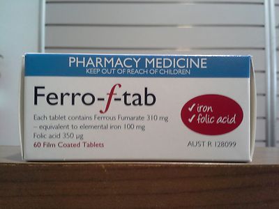 => Price smash FERRO F TAB 60 tablets IRON and FOLIC ACID anaemia ...