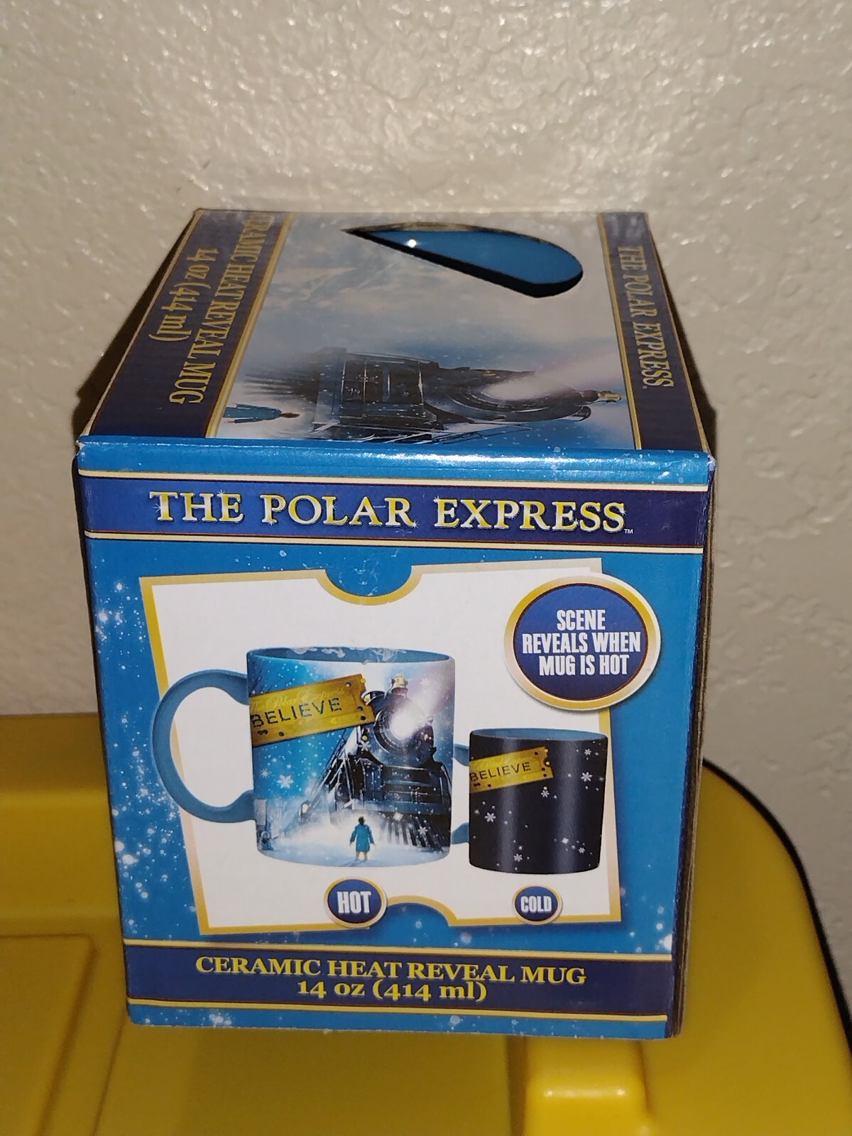 THE POLAR EXPRESS CERAMIC HEAT REVEALING MUG NEW POLAR EXPRESS MUG NEW ...