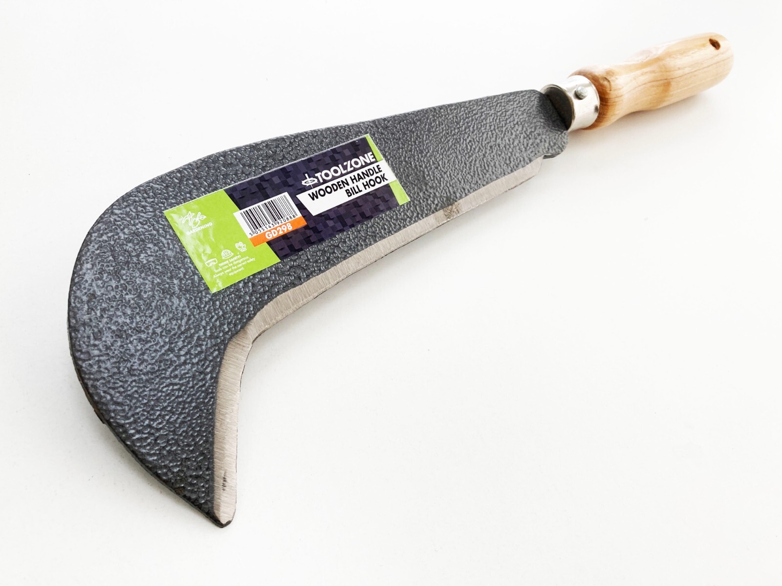 Bill Hook Wooden Handle Steel Blade Curved Hook Wood Hedge Laying Tool ...