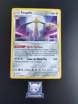 Carte Pokémon Exagide 107/163 HOLO EB05 Styles de Combat | eBay