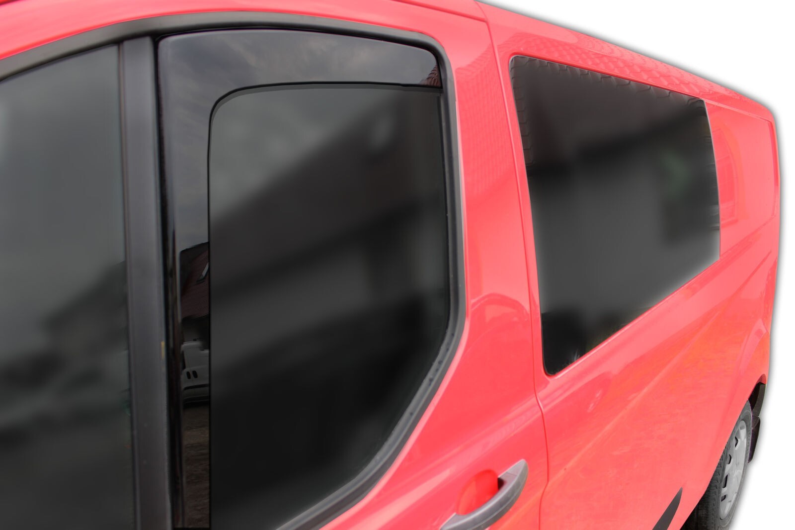 Deflectors In-Channel Vent Window Visor For Ford Transit 2014-2023 Rain ...