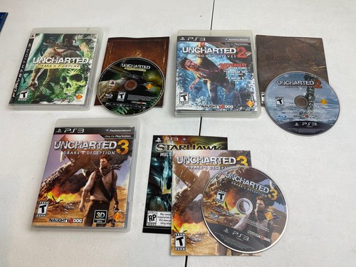 Uncharted 1 2 3 Trilogy Bundle (Sony PlayStation 3 PS3) | eBay