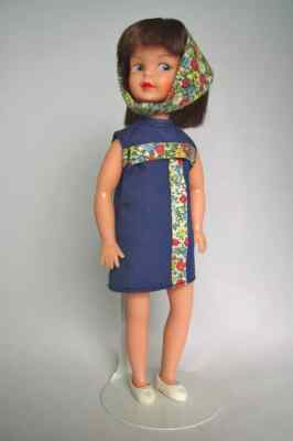 Vintage Pedigree Sindy Sister Patch Doll Casual Shift (Ref 9P62) 1968 ...