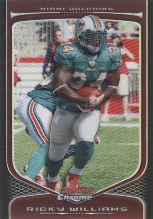 2009 Bowman Chrome - Ricky Williams #63 Refractor for sale online | eBay