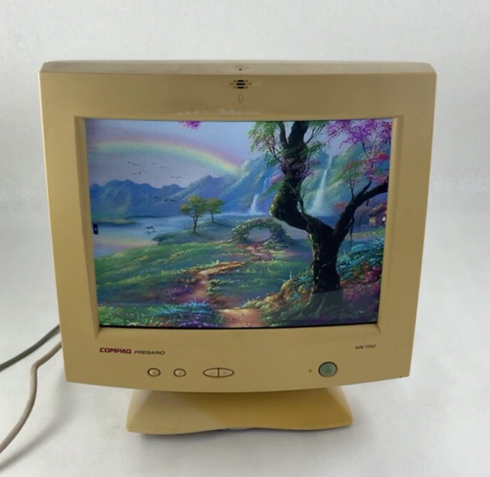 Compaq MV700 17" 1440x1080 Color VGA CRT Computer Monitor Retro Gaming ...