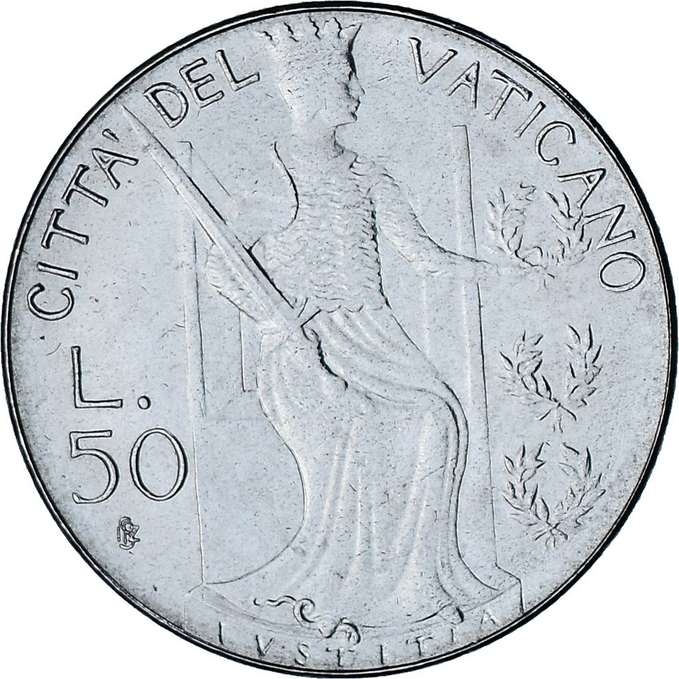 [#347851] Vatican, Jean-Paul II, 50 Lire, 1979 - Anno I, Roma, BU, MS, Acmoni, t | eBay