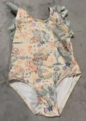 Disney Princess Mermaid Ariel Bathing Suite Toddler 2T | eBay